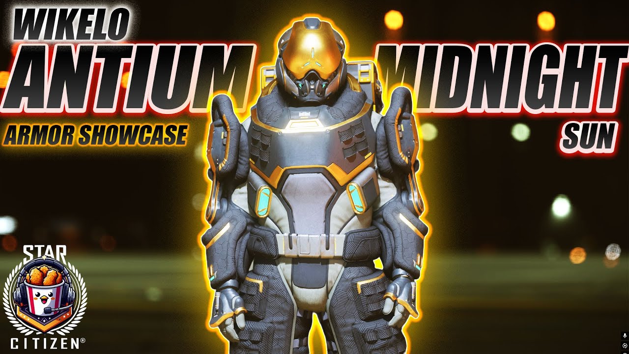 Antium Midnight Sun Armor Showcase - Star Citizen 4.6 - YouTube