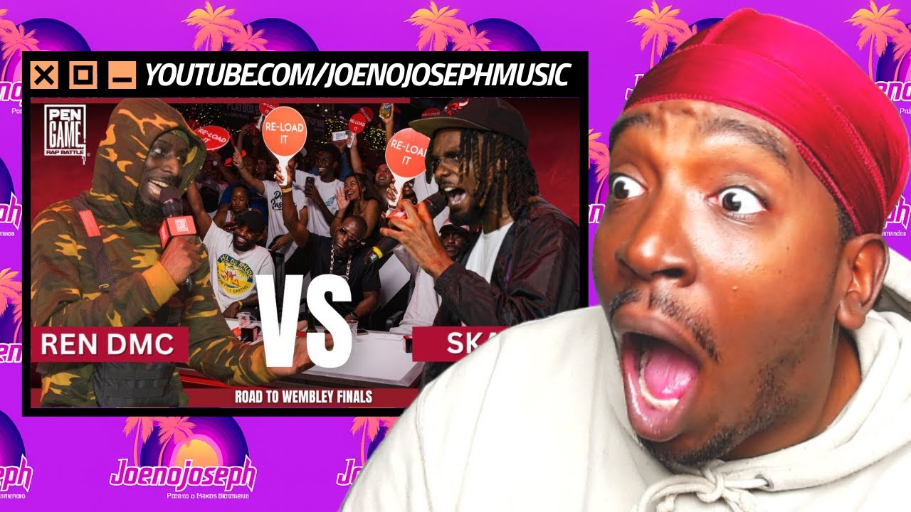 REN DMC vs SKAMZ | PenGame Rap Battle 2024 (AMERICAN REACTS) - YouTube