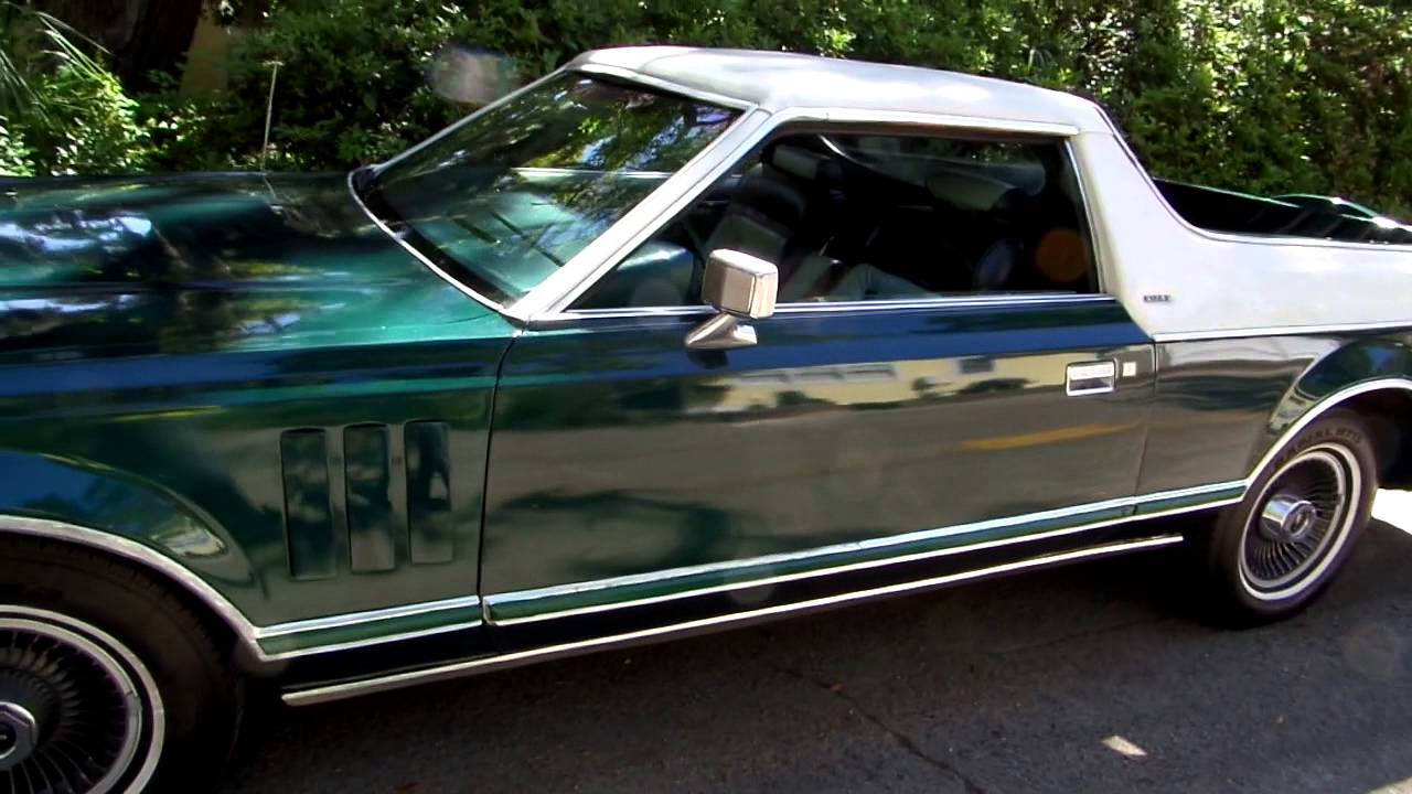 1977 LINCOLN RANCHERO - YouTube