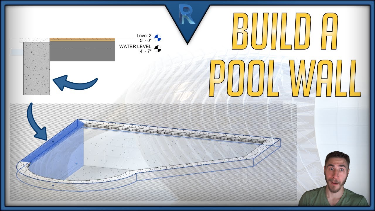 How to Build a Pool Wall | Revit - YouTube