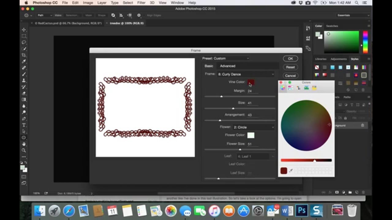 38-Adobe PhotoShop CC| render picture frame - YouTube