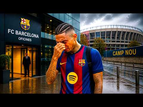 BREAKING: RAPHINHA WILL LEAVE BARCELONA THIS SUMMER… He’s the “Painful Sale” 😳