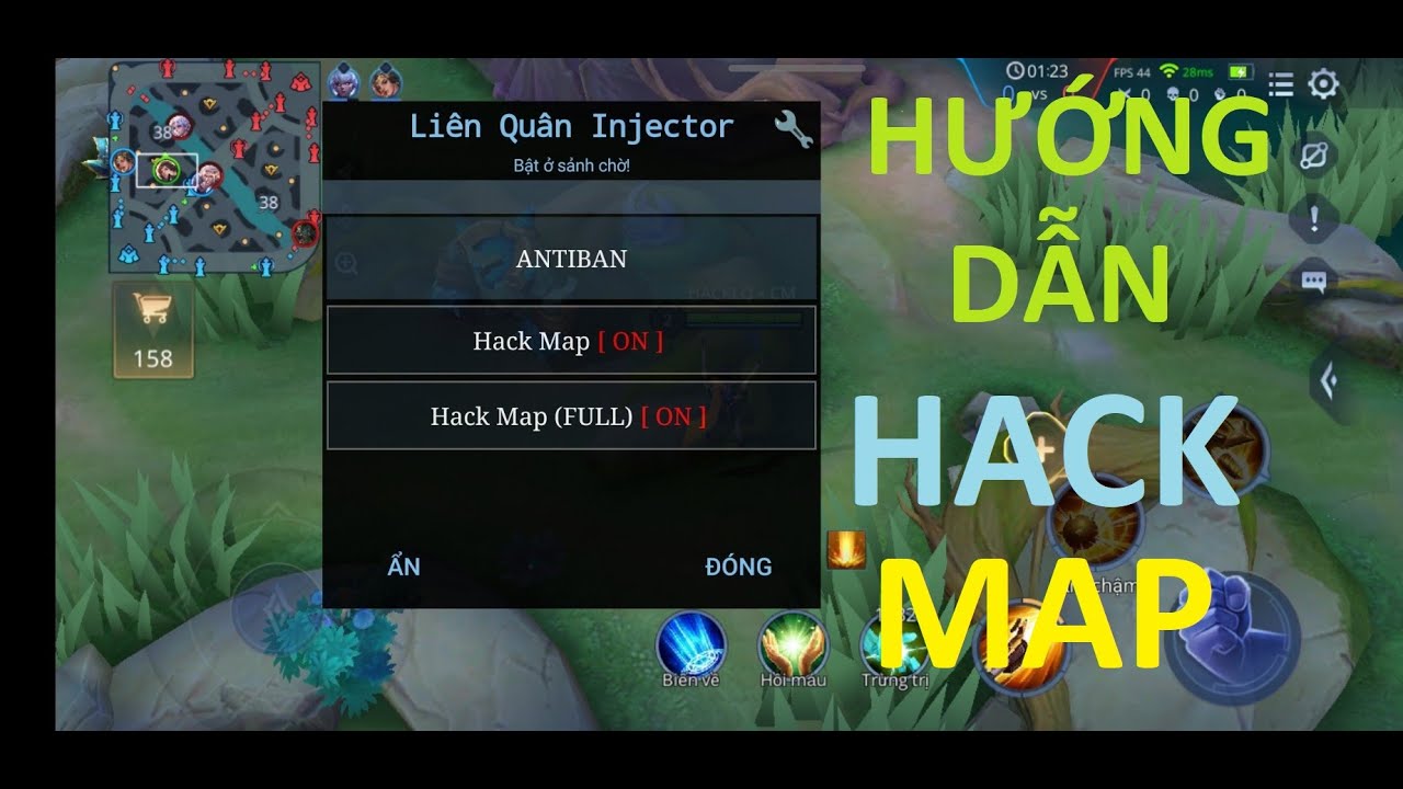 HƯỚNG DẪN HACK MAP LIÊN QUÂN ANDROID MÙA 22 - HACK MAP LIÊN QUÂN MOD ...