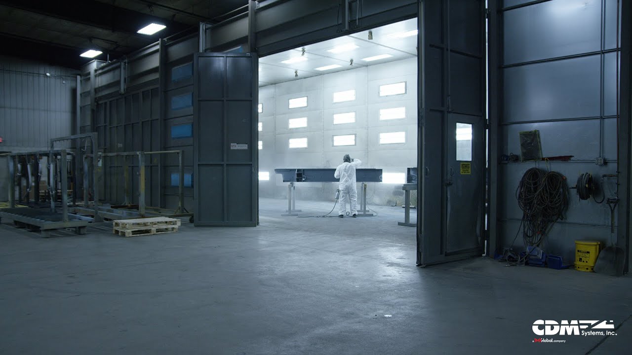 CDM Systems: How It's Made (Step 5 - Sandblasting and Painting) - YouTube