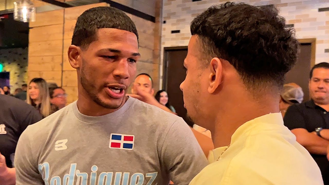 Elvis Rodriguez rolls up on Rolly Romero! Demands face off as team ...