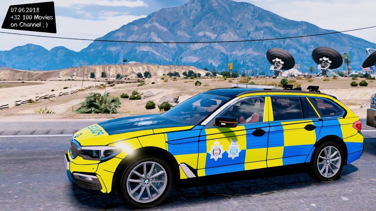 2018 Surrey Sussex Police BMW 5 Series Touring Test Drive GTA V _REVIEW ...