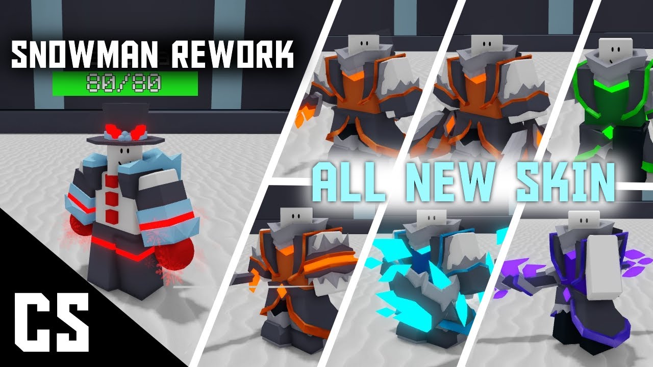 Rework Snowman + all new skin showcase | Critical Strike | - YouTube