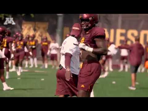 Mic'd Up - Gopher Football Coach Rod Chance - YouTube