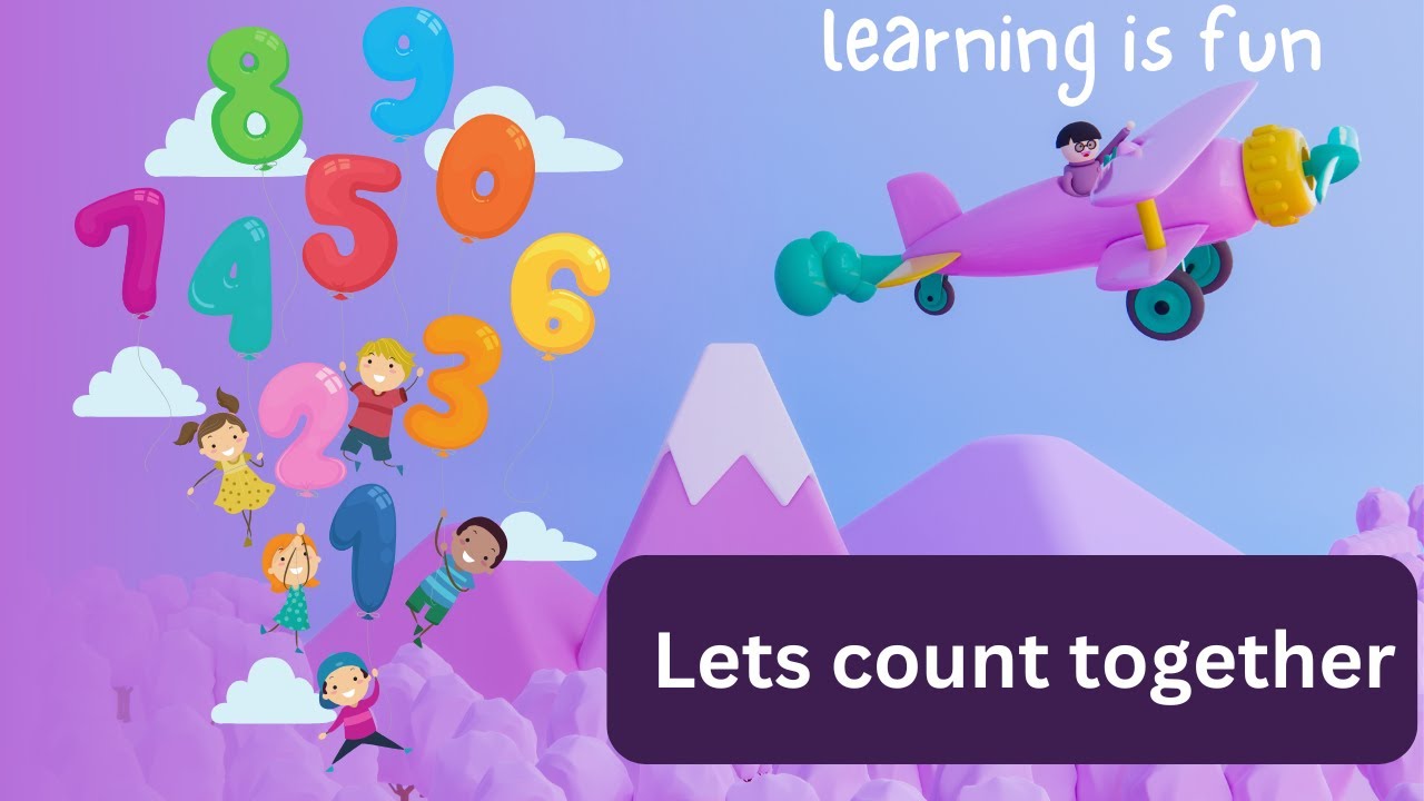 Count with me 1 to 20 - Learning numbers - Toddler Video - YouTube