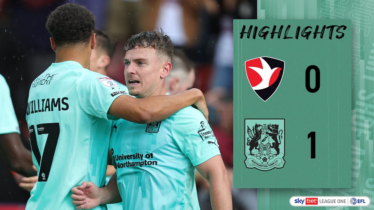 HIGHLIGHTS: Cheltenham Town 0 Northampton Town 1 - YouTube