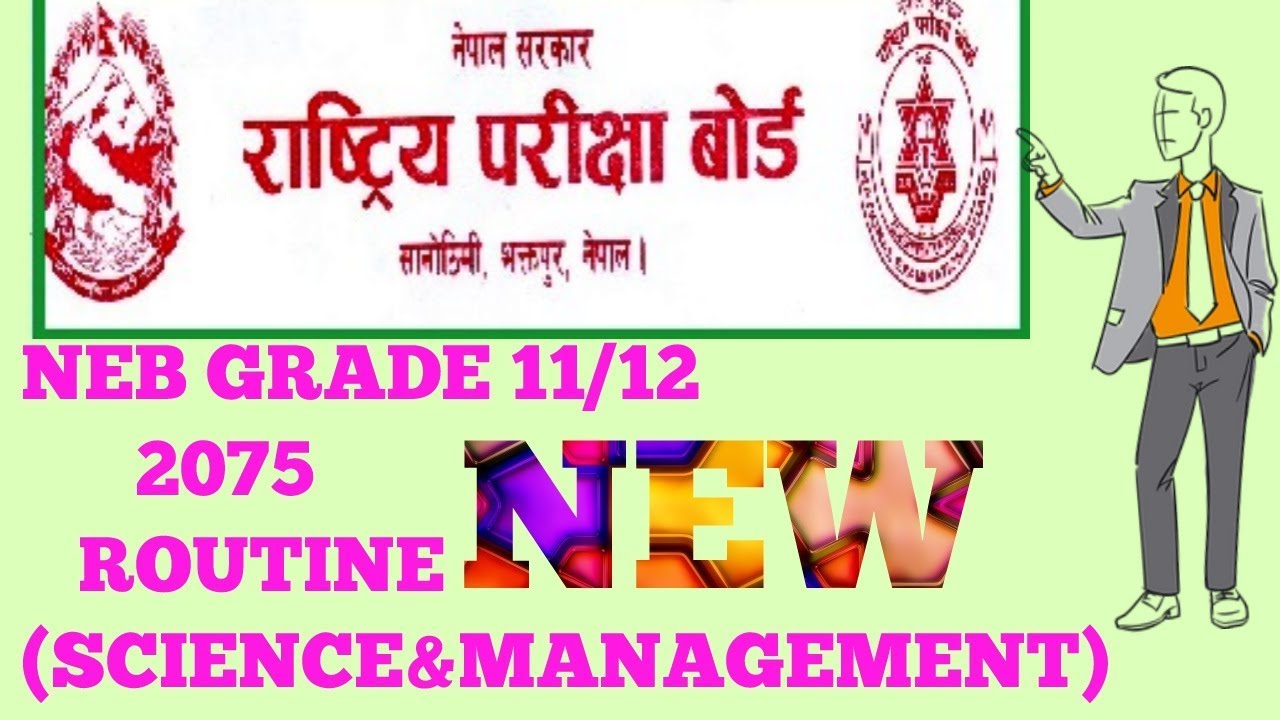 NEB routine 2075 class 11 & 12 - YouTube