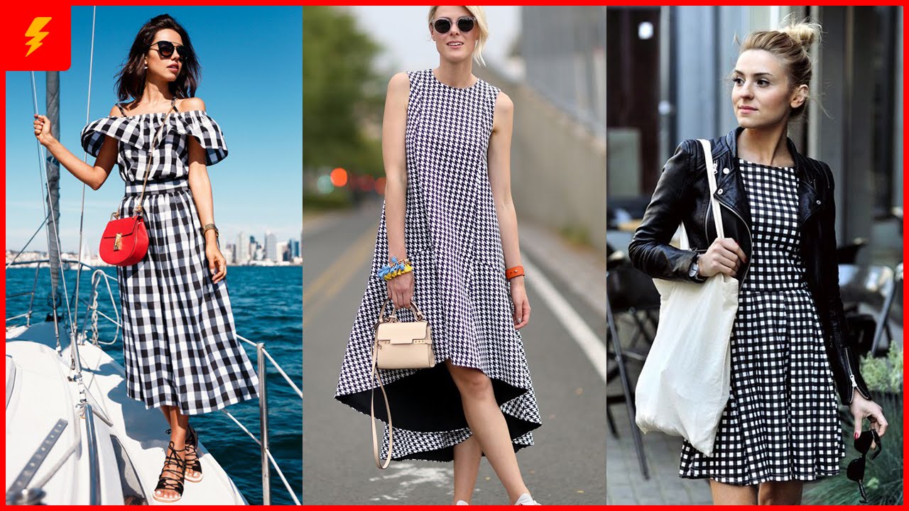 How the Wear Gingham Outfits in A Fashionable Way - YouTube