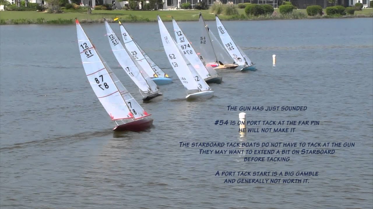 Rules Tutorial #5 - Starting on Port Tack - YouTube