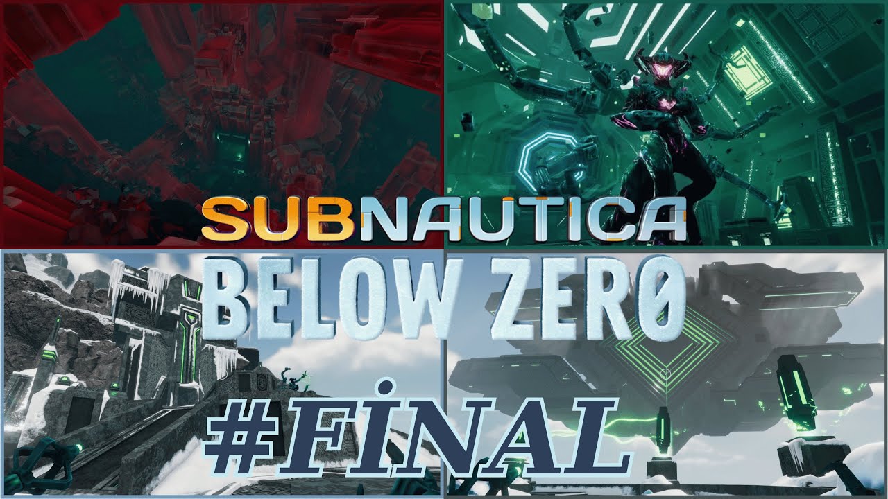 Subnautica Bellow Zero - 10. Bölüm - Final - Elveda 4546B Gezegeni ...