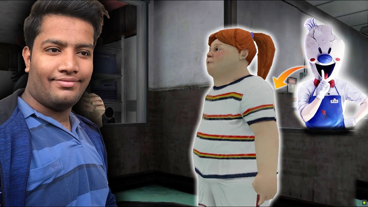 Lis Escaping From Ice Scream Uncle Factory! - ICE SCREAM 7 - YouTube