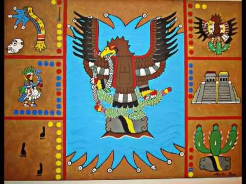 Aztec Codex Style Painting - YouTube