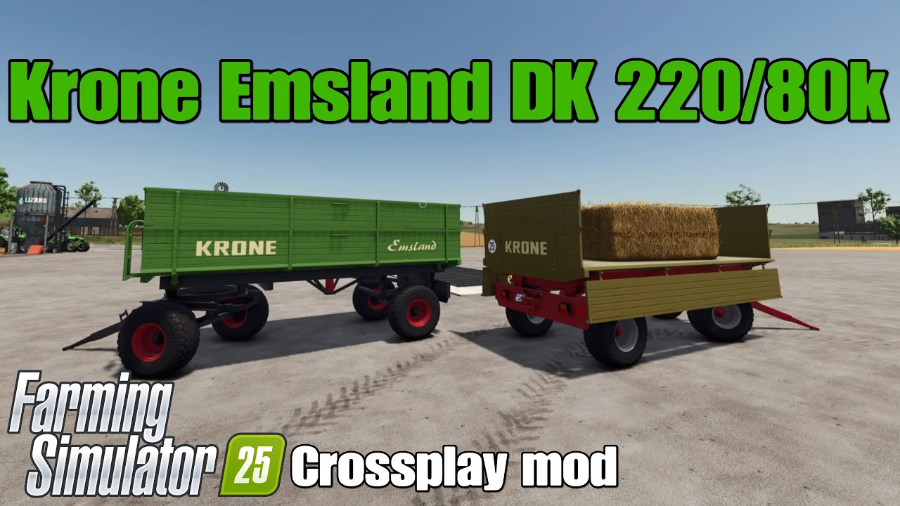 Krone Emsland DK 220/80 K / REMOVED from modhub - YouTube
