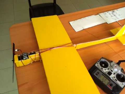Handmade RC Plane 20140105 - YouTube