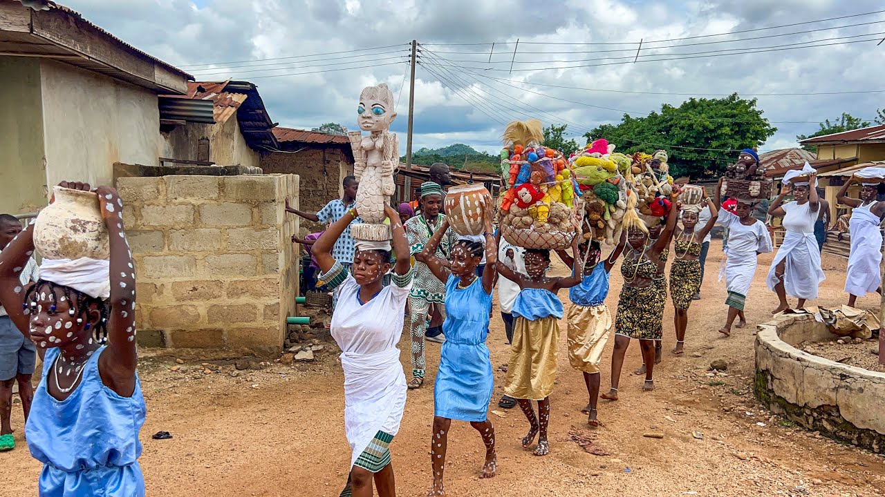 Osun festival in Owena ijesa - Aworo celebrating Osun festival 2024 ...
