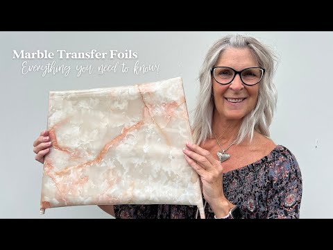 Faux Marble | Transfer Foils | Tips and Tricks - YouTube