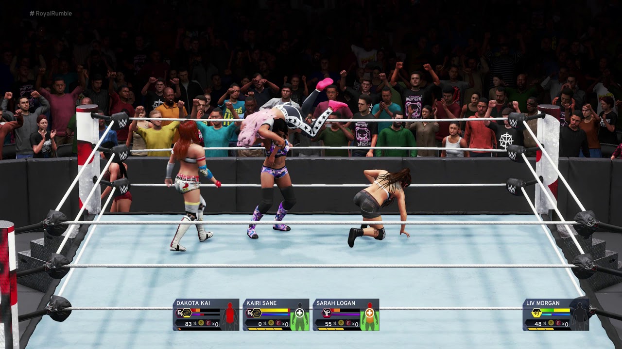 WWE Royal Rumble 2020: Women's Royal Rumble Match (WWE 2K20) - YouTube