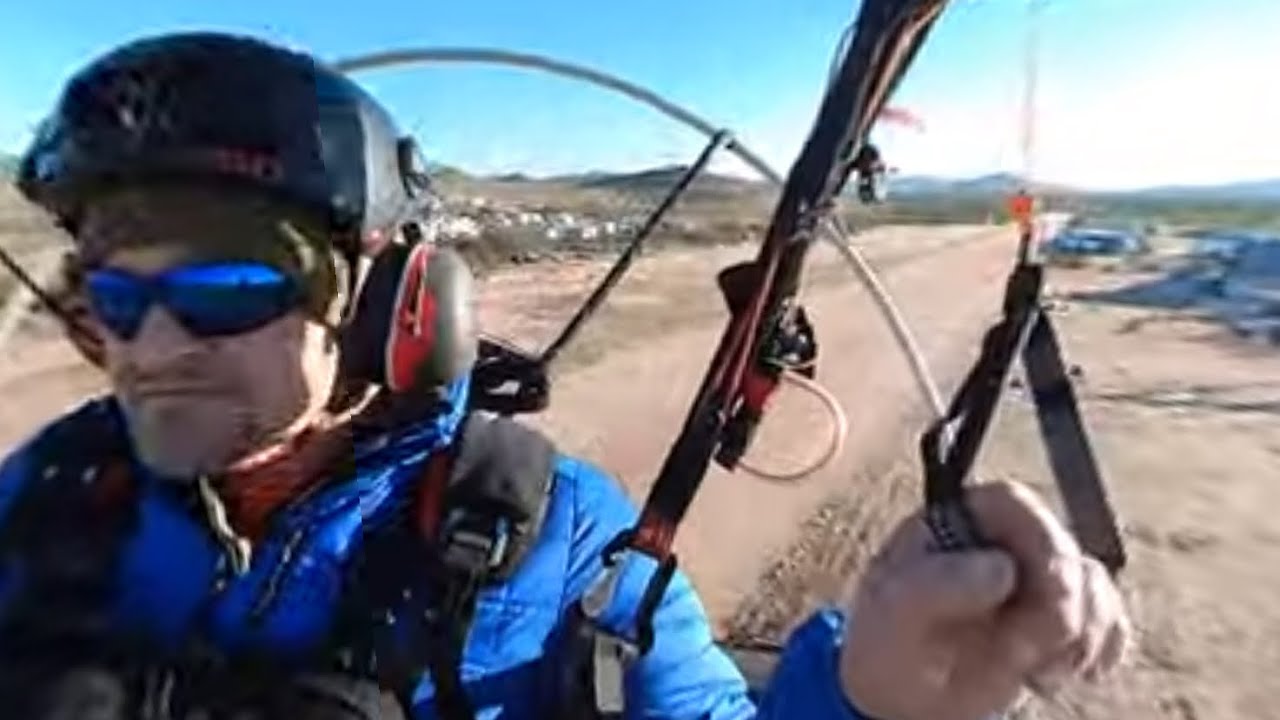 Arizona Flying Circus 2024 - Takeoff!! 360 Friday Morning Flight - YouTube