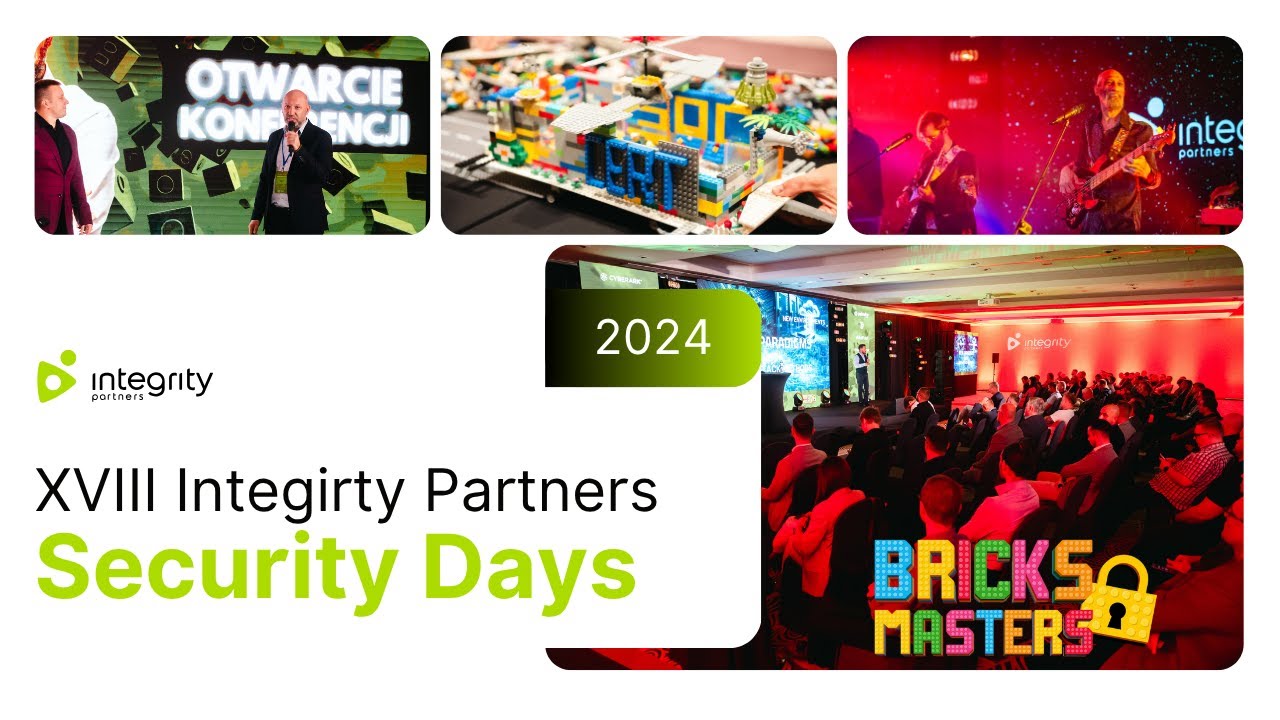 Relacja z konferencji Integrity Partners Security Days - cyberbezpieczeństwo oparte o AI - YouTube