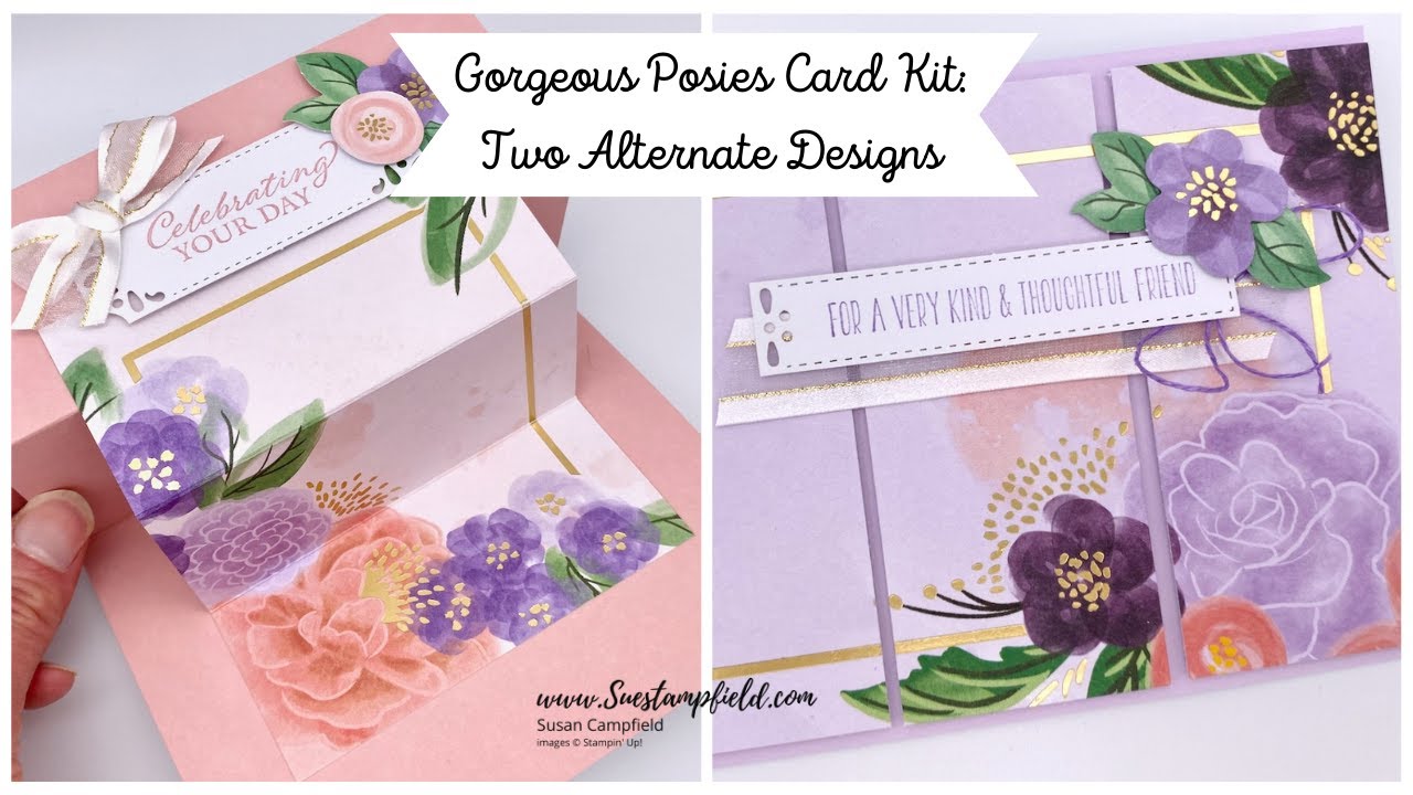 Tuesday Tutorial: Gorgeous Posies! - YouTube