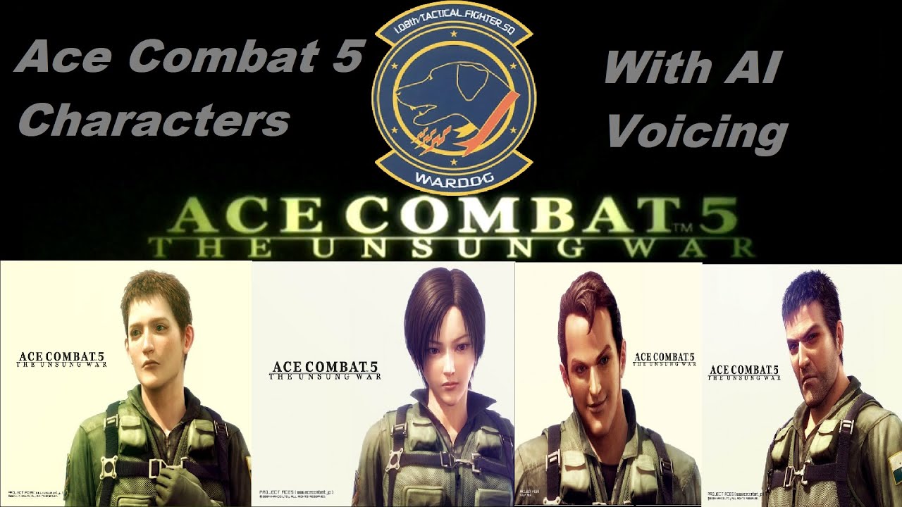 Ace Combat 5 Characters with AI Voicing: Archer's Introduction - YouTube