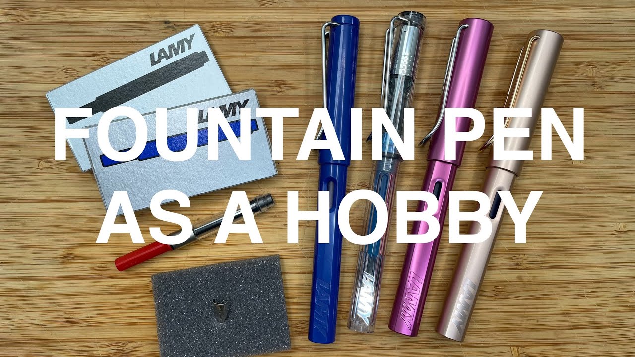 Fountain pen as a Hobby - YouTube
