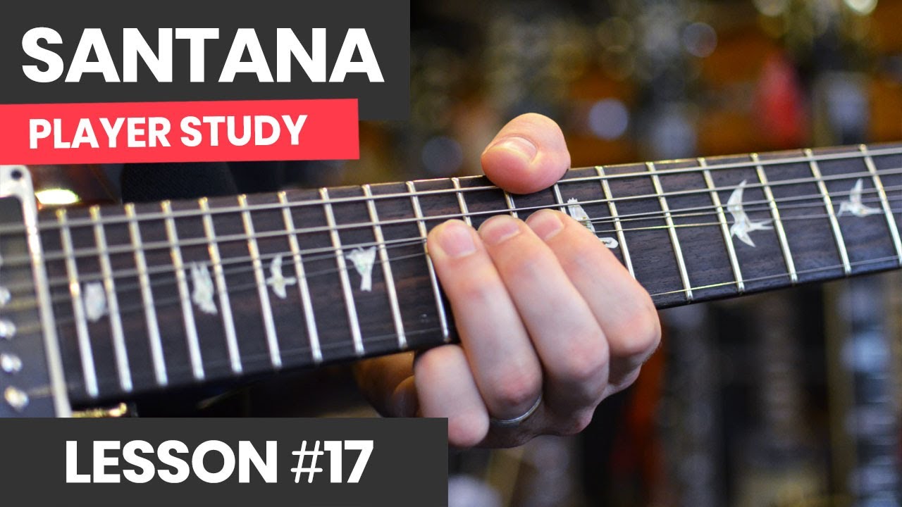 How To Play Like Santana [Santana Course Lesson 17] Dorian Guitar Solo ...