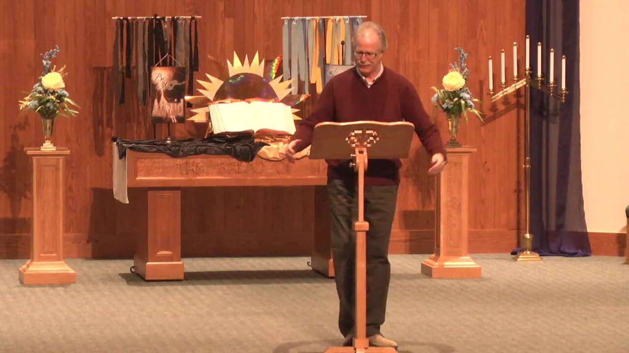 Sermon, "God Talks Back", 3.19.17 - YouTube