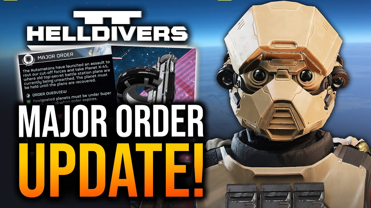 Helldivers 2 - NEW Major Order, News & Emblems! - YouTube