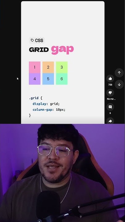 Grid GAP css #codenewbie #desarrolloweb #javascript #programacion - YouTube