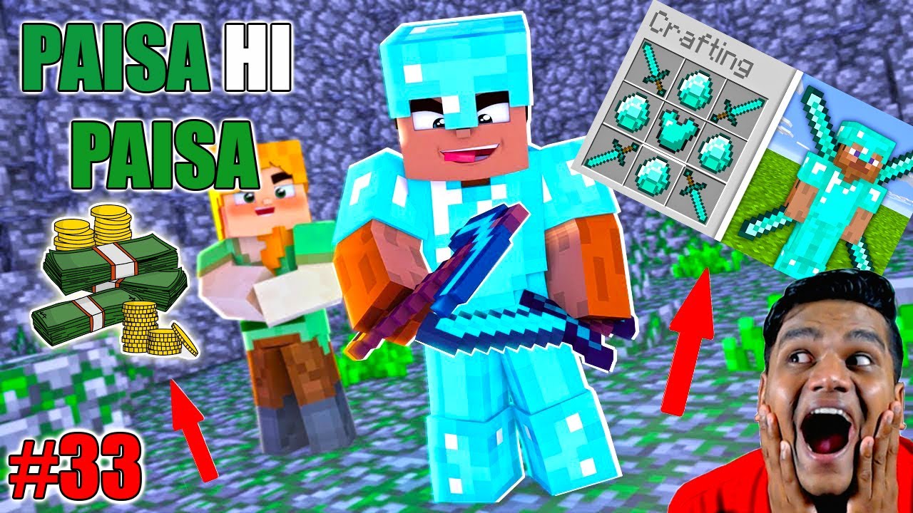 MINECRAFT: Finally fully diamond armour protected ! ⚔😱 | iron farm ...