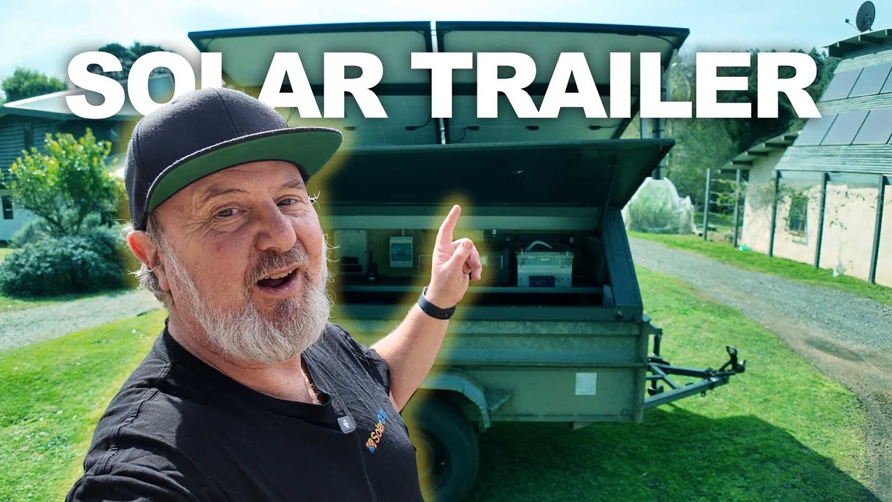Solar Power Trailer Project - YouTube