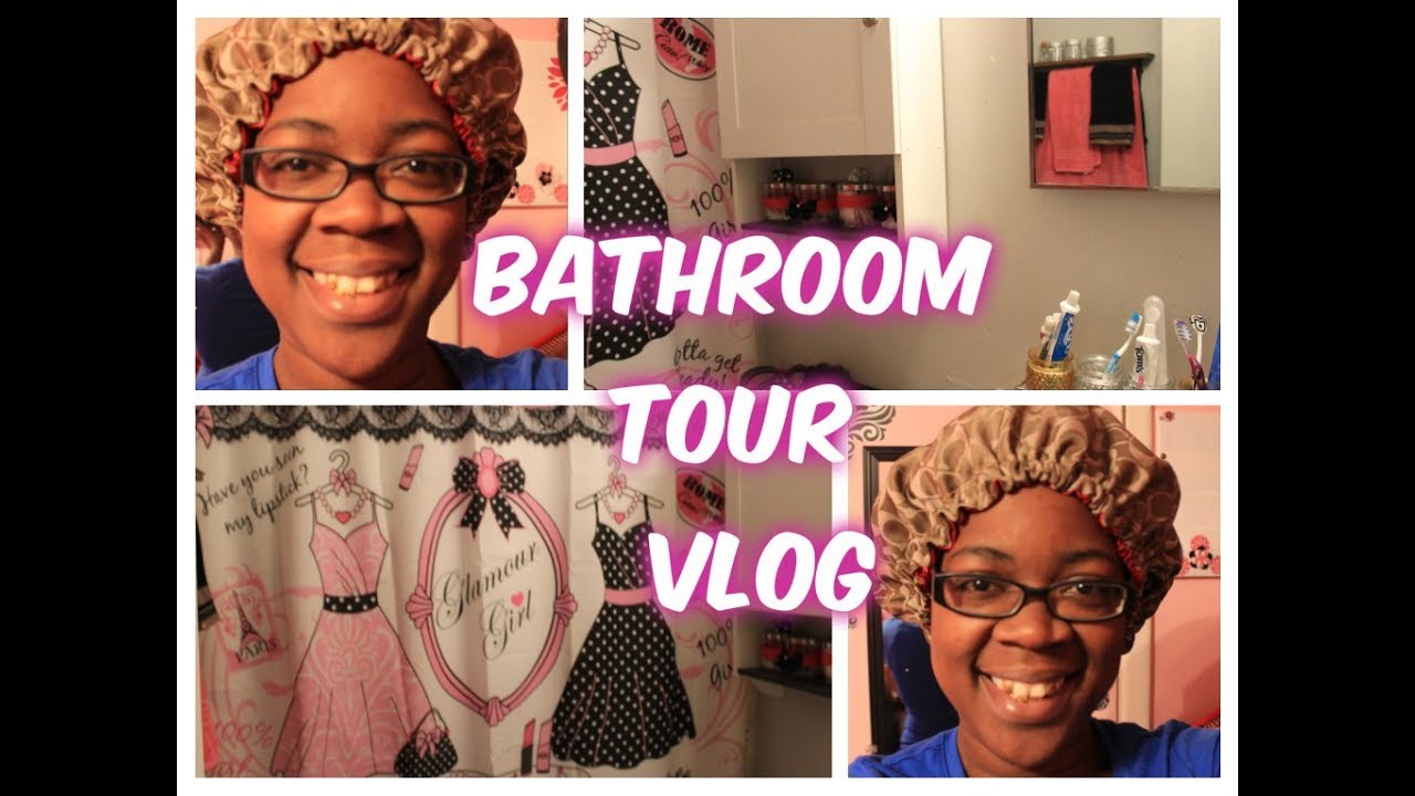 ''BATHROOM TOUR'' VLOG (BEFORE THE MAKE OVER) - YouTube