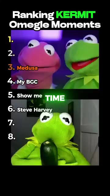 Ranking Crazy KERMIT Omegle Moments that you should must watch #funny - YouTube