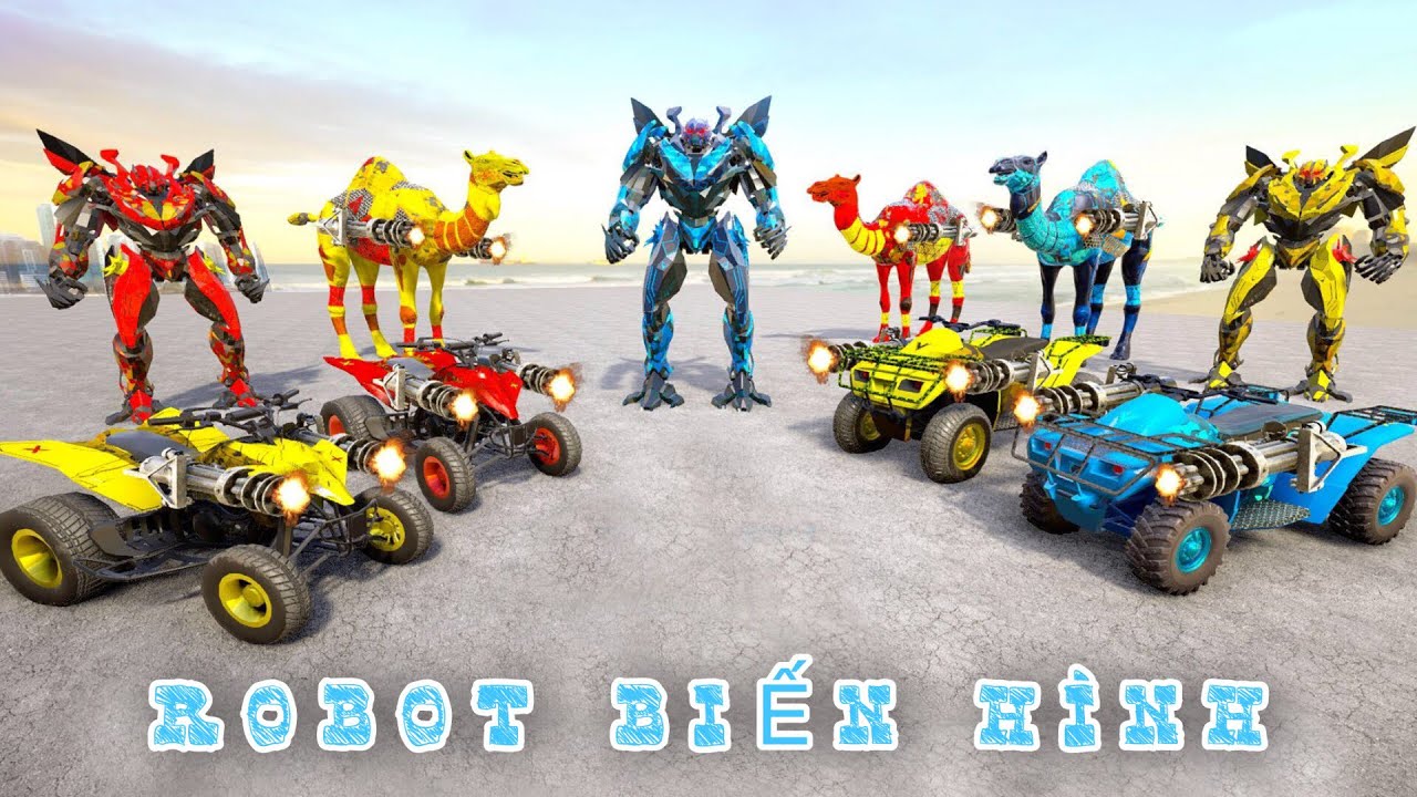 Robot Biến Hình Chiến Đấu | Trò Chơi Robot Bắn Súng | Transformers ...