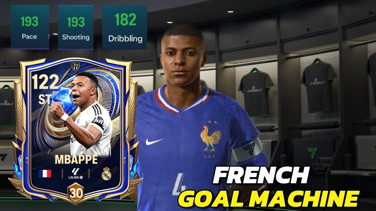 117 MBAPPE Review 💥- Too Fast 🤯 || TOTY 26 FC Mobile Player Review ...