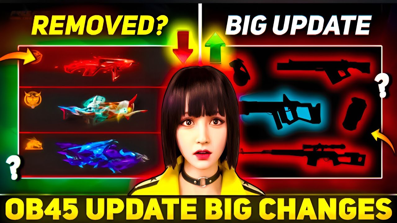 🤯😱 OB45 Gun Update| OB45 Weapon Changes| OB45 New Weapon| OB45 Weapon ...