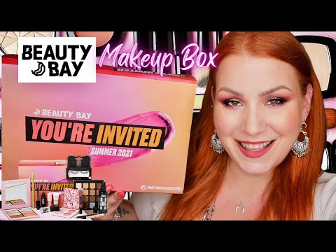 UNBOXING BEAUTY BAY THE GUEST LIST BEAUTY BOX - 13 FULL SIZE MAKEUP ...
