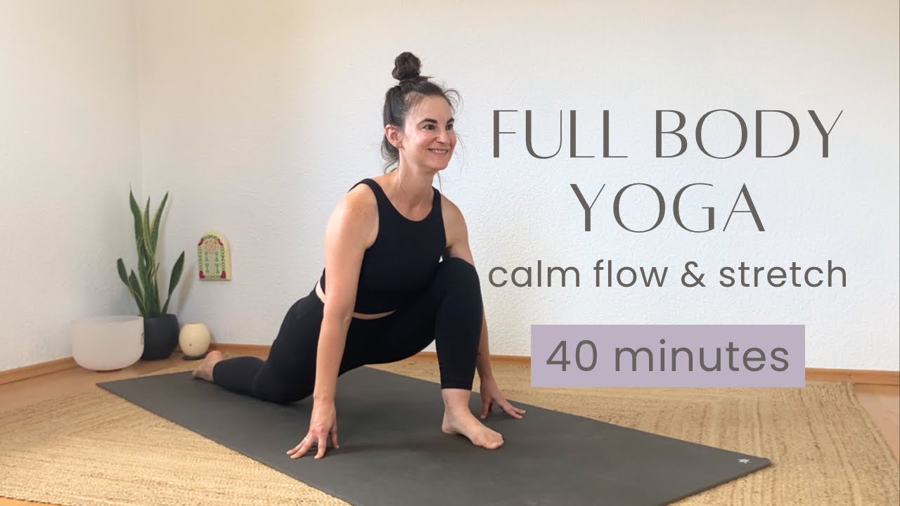 Calm Full Body Yoga & Stretch - YouTube