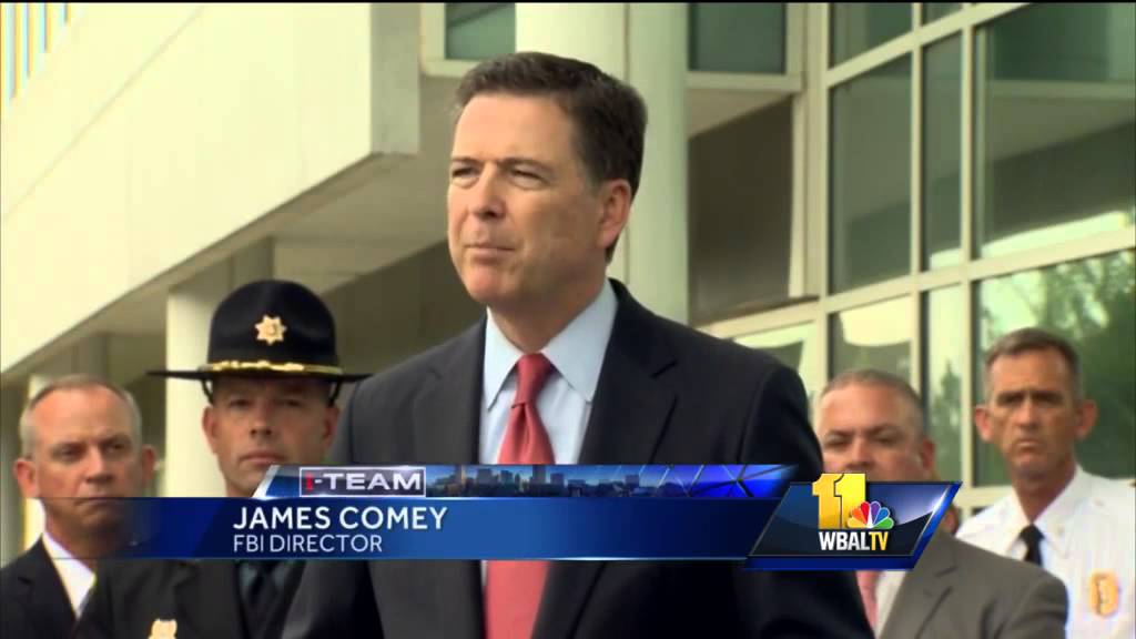 FBI director visits Baltimore field office - YouTube