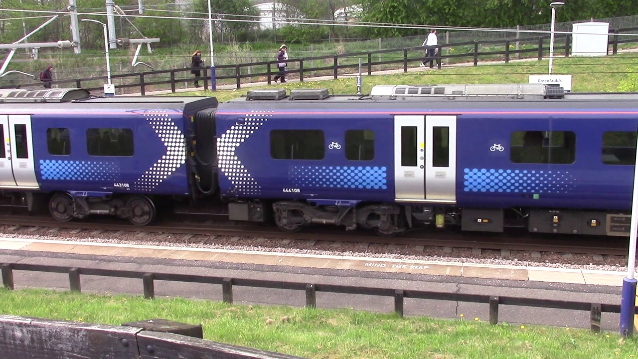 ScotRail train at Greenfaulds station. - YouTube