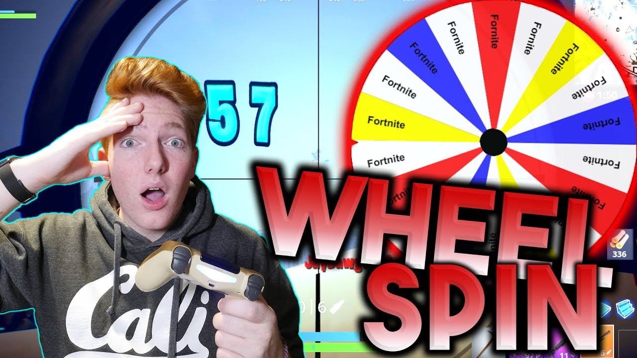 SPIN THE WHEEL FORTNITE LOCATION!!! - YouTube