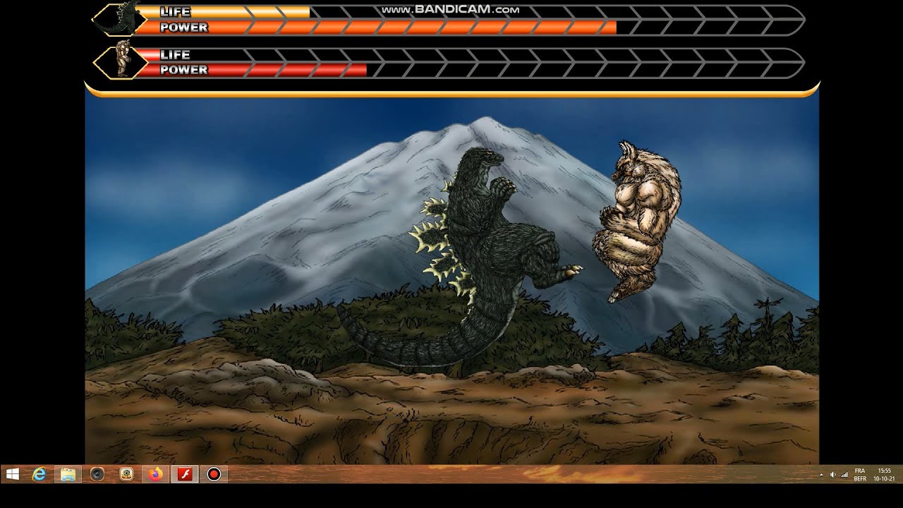 Godzilla 1962 Vs. Legendary Beast Wolfman - Godzilla Daikaiju Battle ...