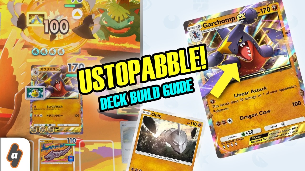 One of the best Garchomp EX Decks in Pokemon TCG Pocket - YouTube