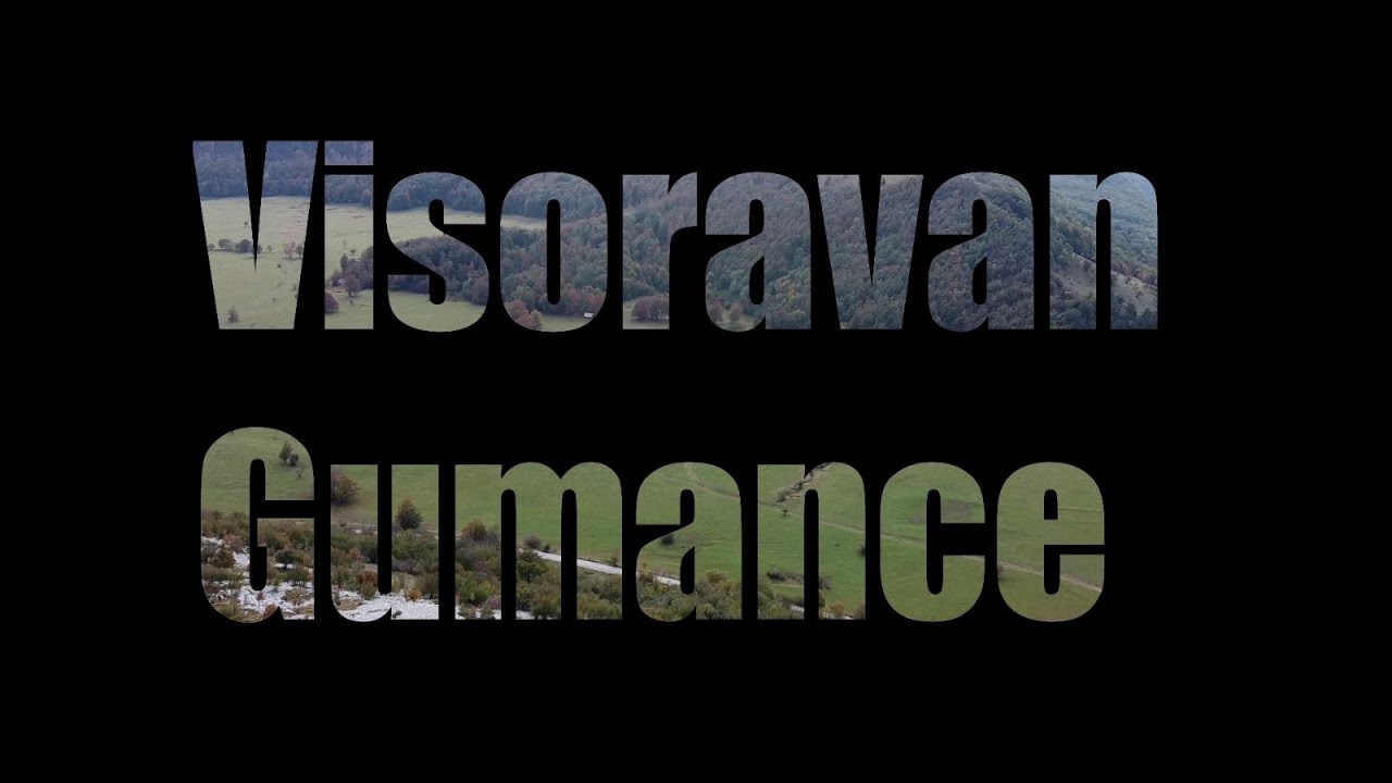 Visoravan Gumance i vrh Gumanačka,temelji stare crkve - YouTube