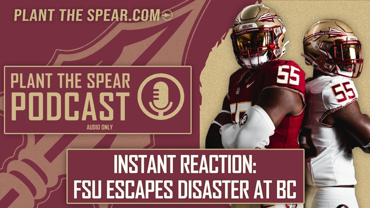 FSU vs BC instant reaction. The Noles dodge disaster with a 31-29 win ...